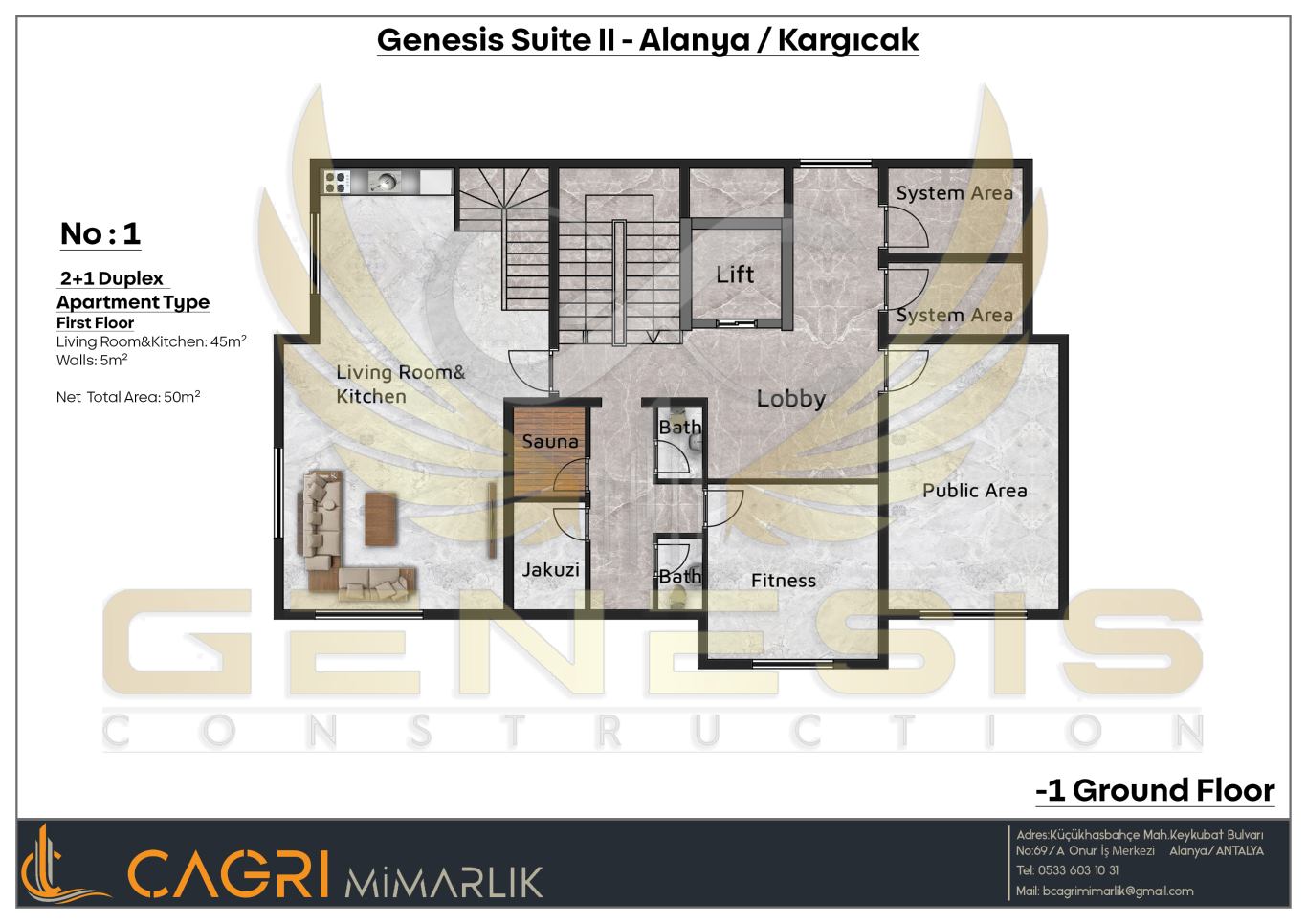Genesis Suit II – Alanya Kargıcak Project – Genesis Construction